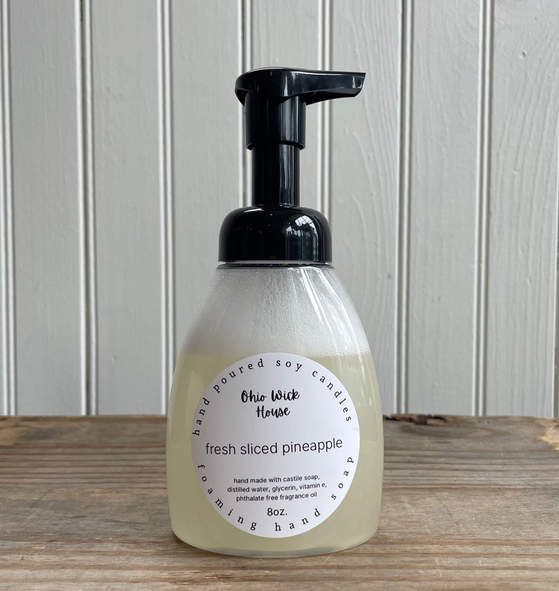 Fresh Sliced Pineapple Foaming Hand Soap – Ohio Wick House