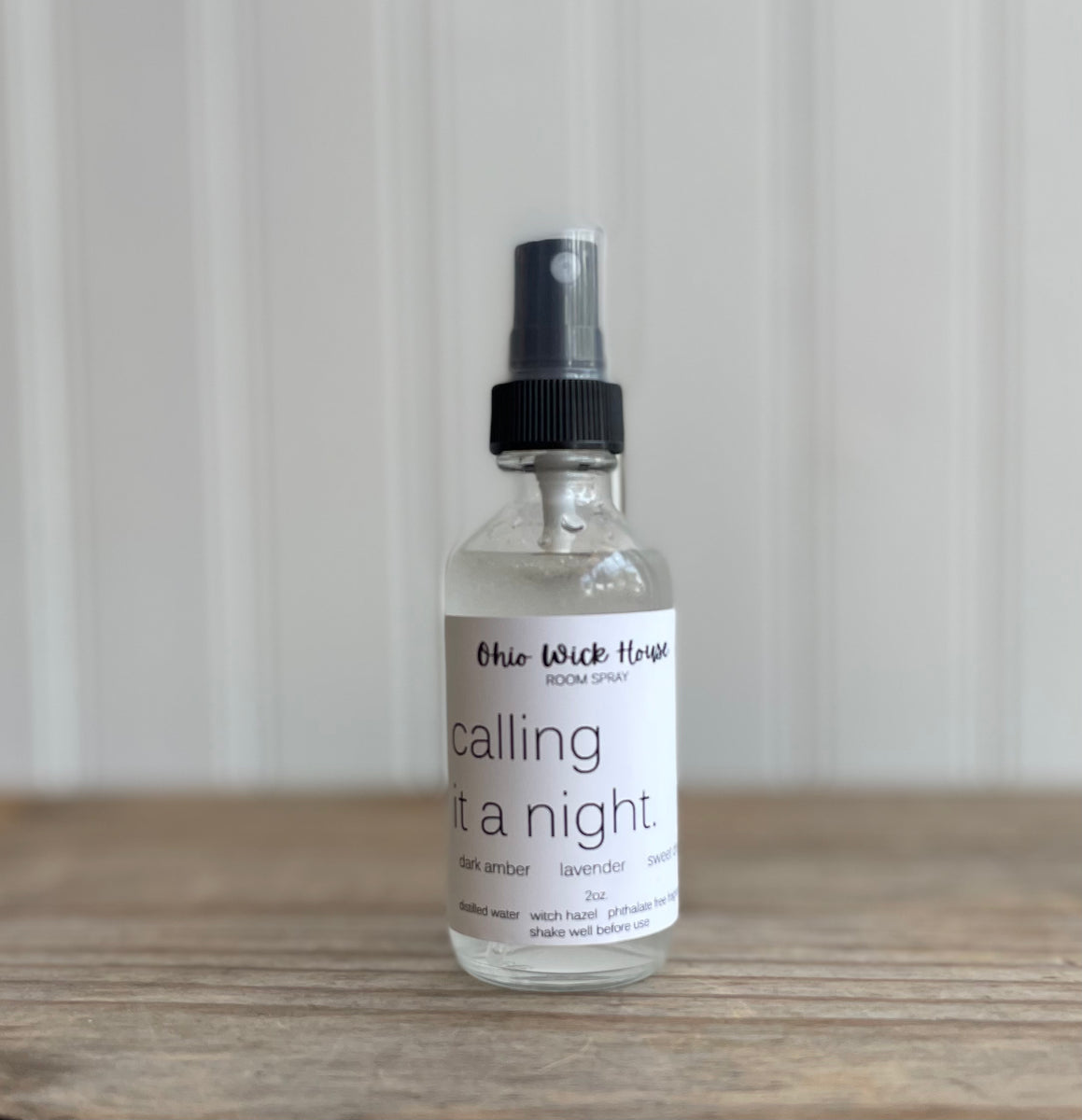 Calling It A Night – Ohio Wick House