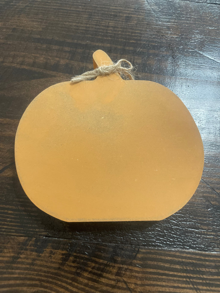 Primitive Small Orange Pumpkin – Ohio Wick House